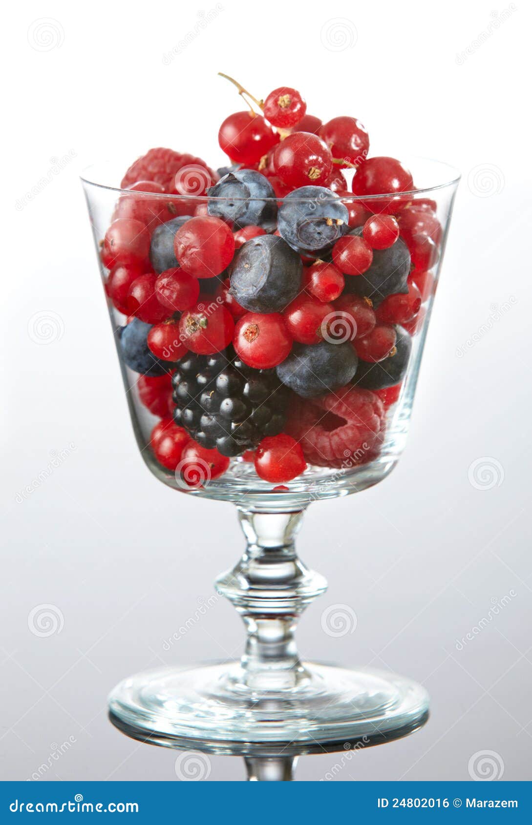 Glass of berries stock photo. Image of glass, blueberry - 24802016