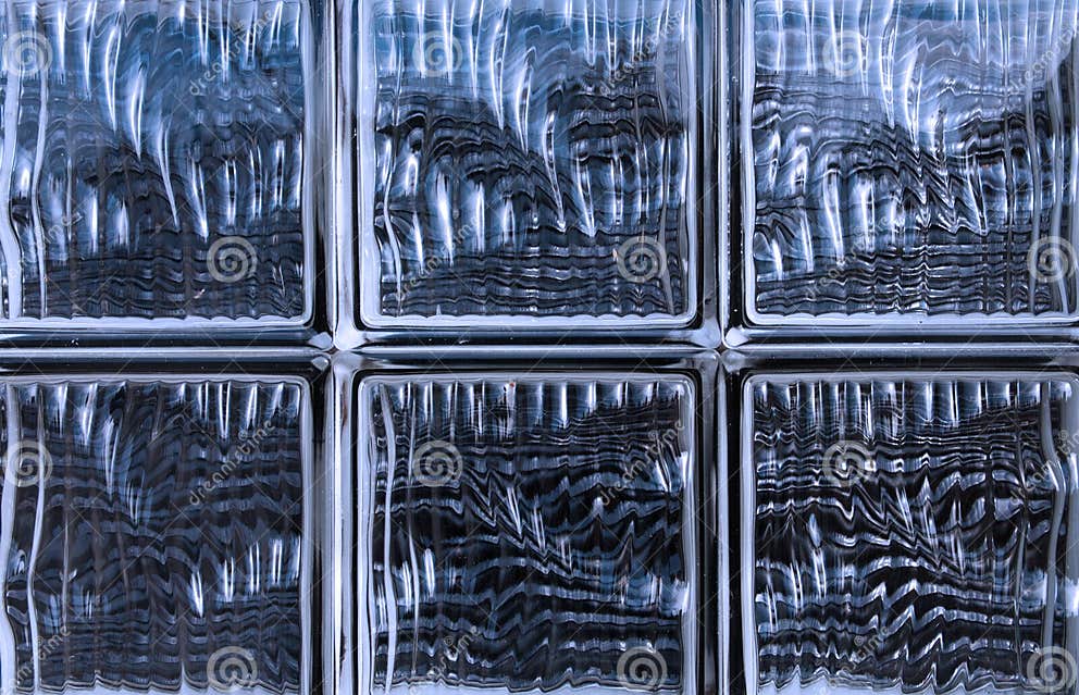 Glass Block Abstract Background Stock Image - Image of construction ...