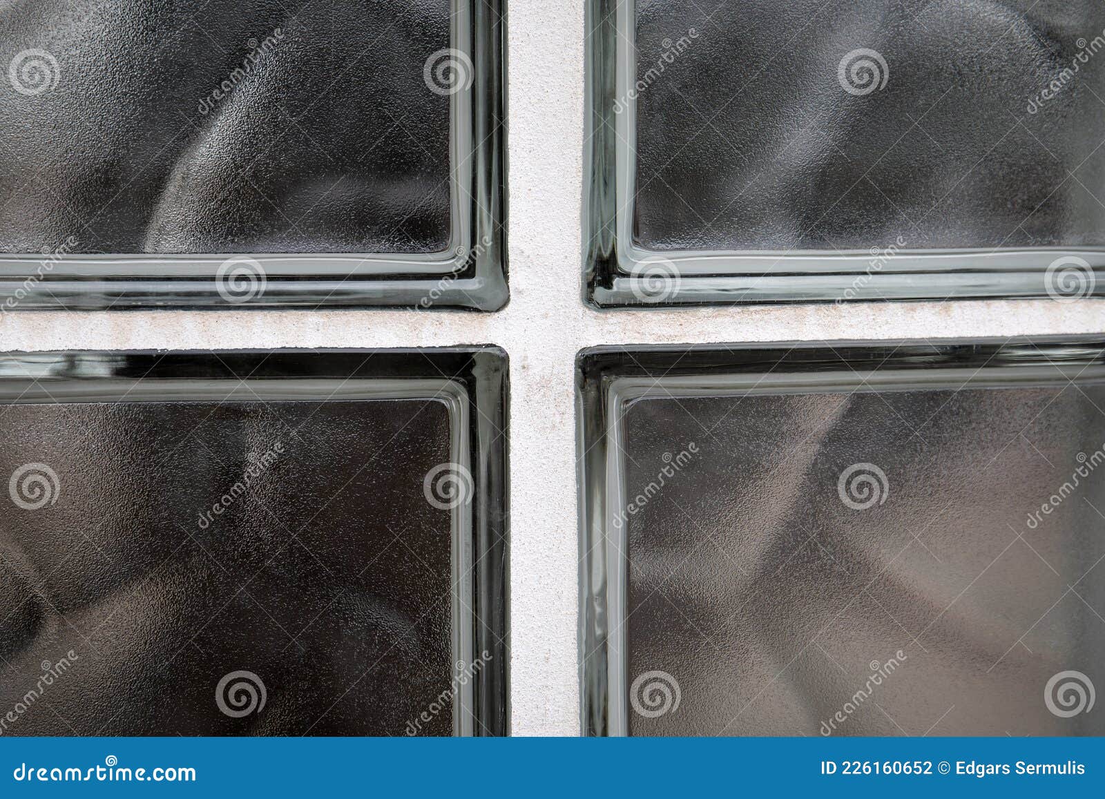 Glass Block Background. Interior and Exterior Stock Photo - Image of ...
