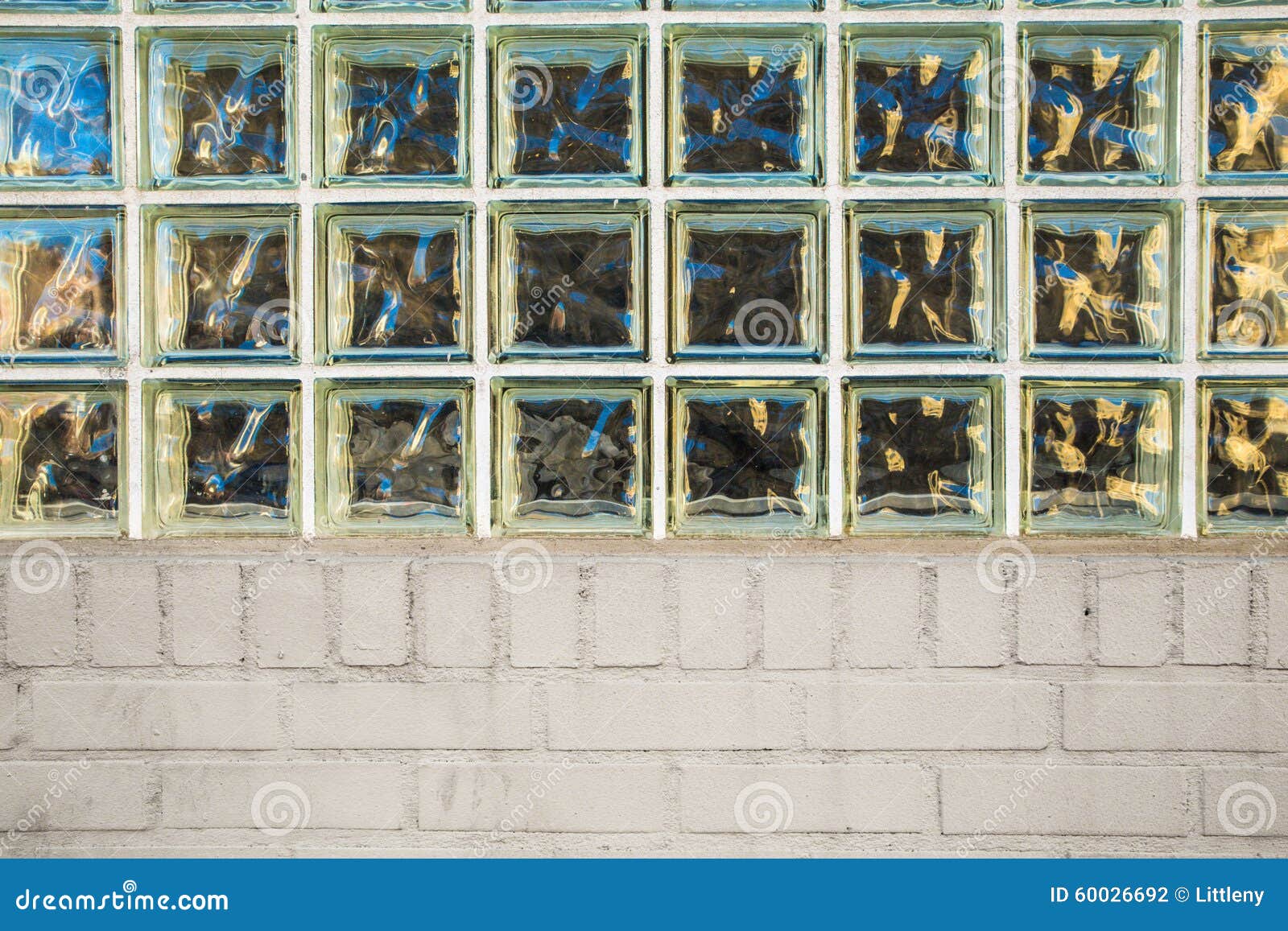 Glass Block and Brick stock photo. Image of decor, pattern - 60026692