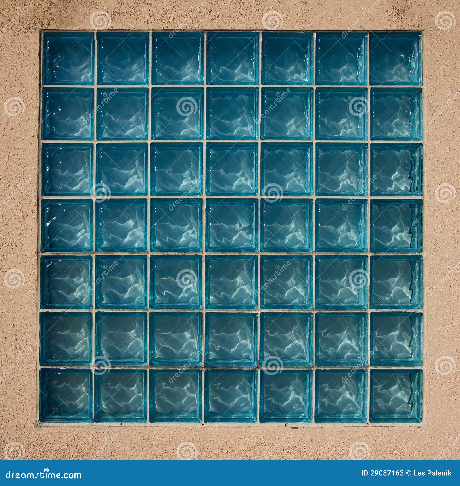 Glass block wall stock image. Image of glass, wall, tile - 29087163