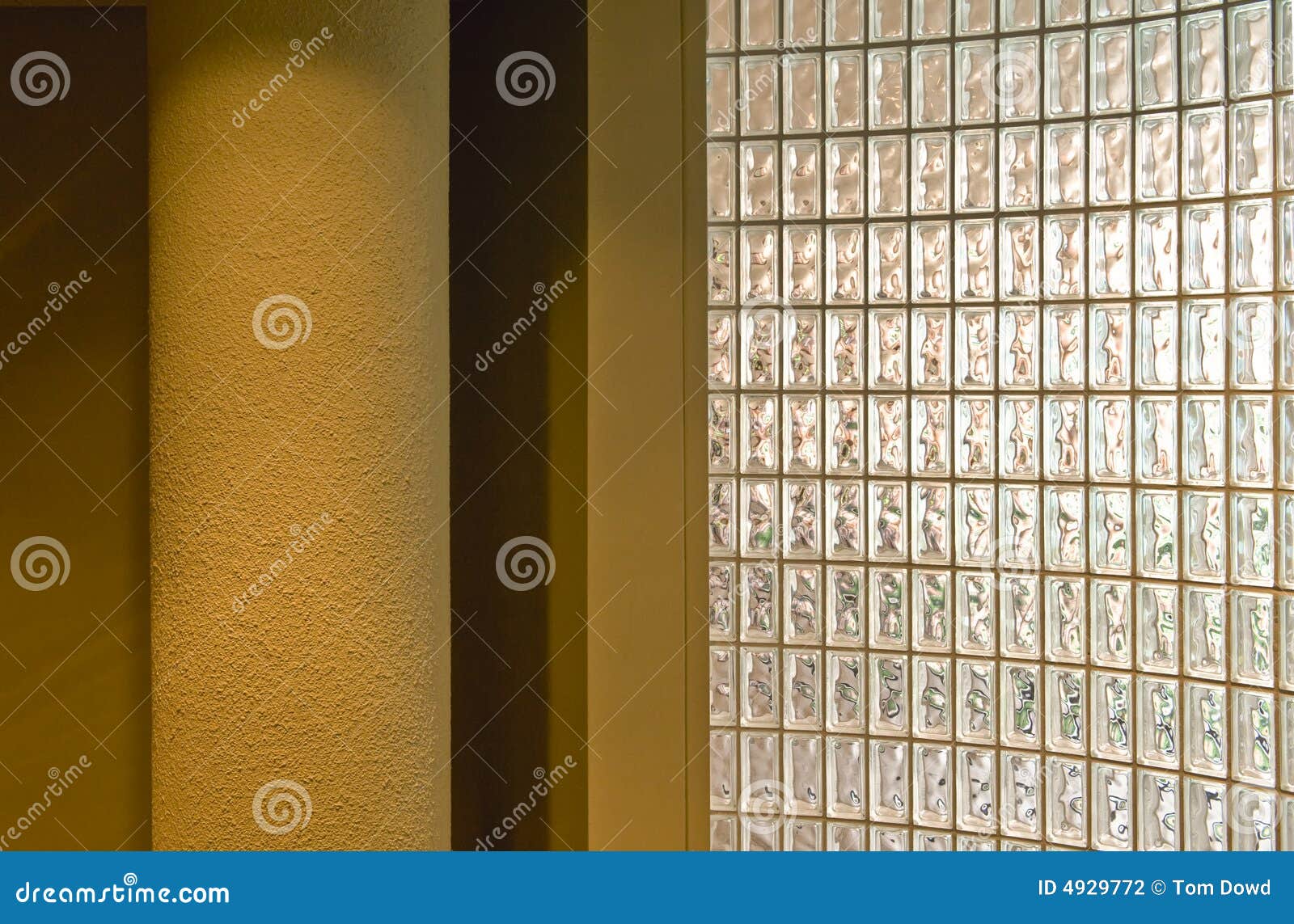 Back Lit Glass Block Wall Stock Photos - Free & Royalty-Free Stock ...