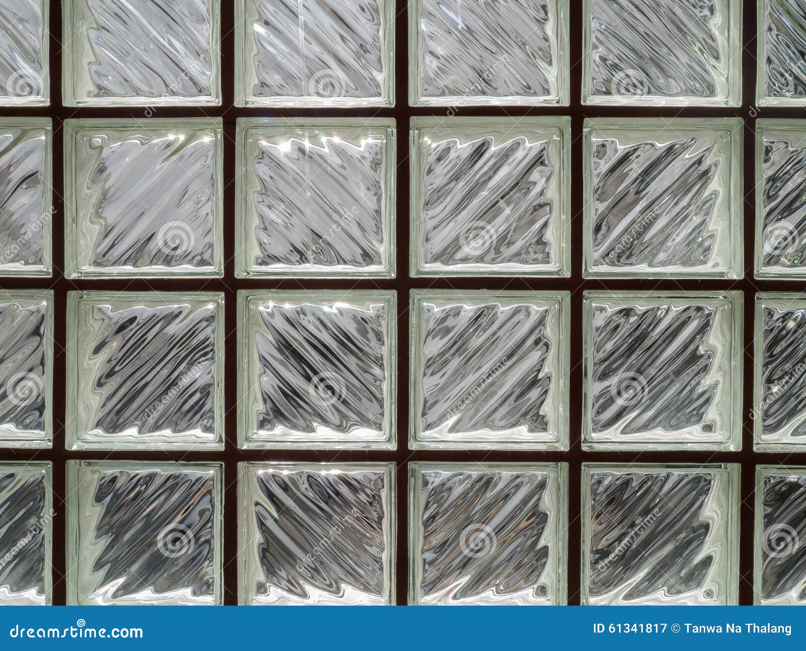 Glass Block Wall Pattern Background Stock Image - Image of shape ...