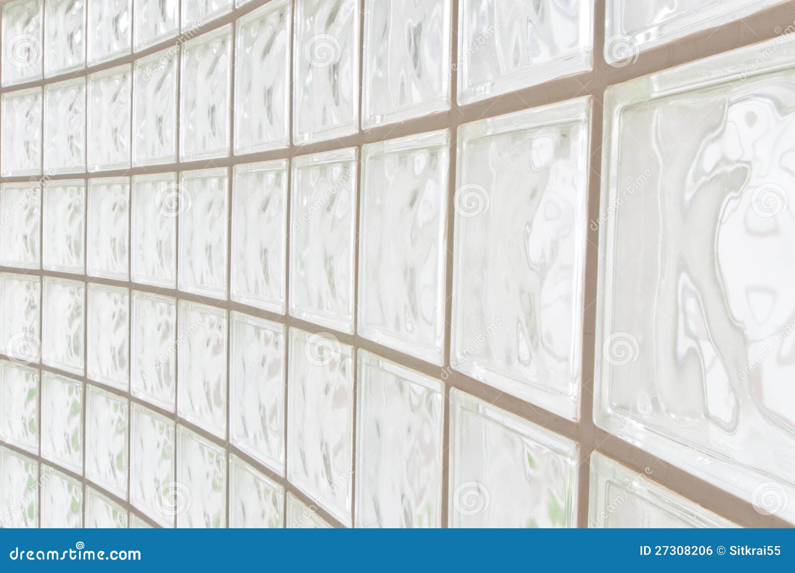 Glass block walls stock photo. Image of design, geometric - 27308206