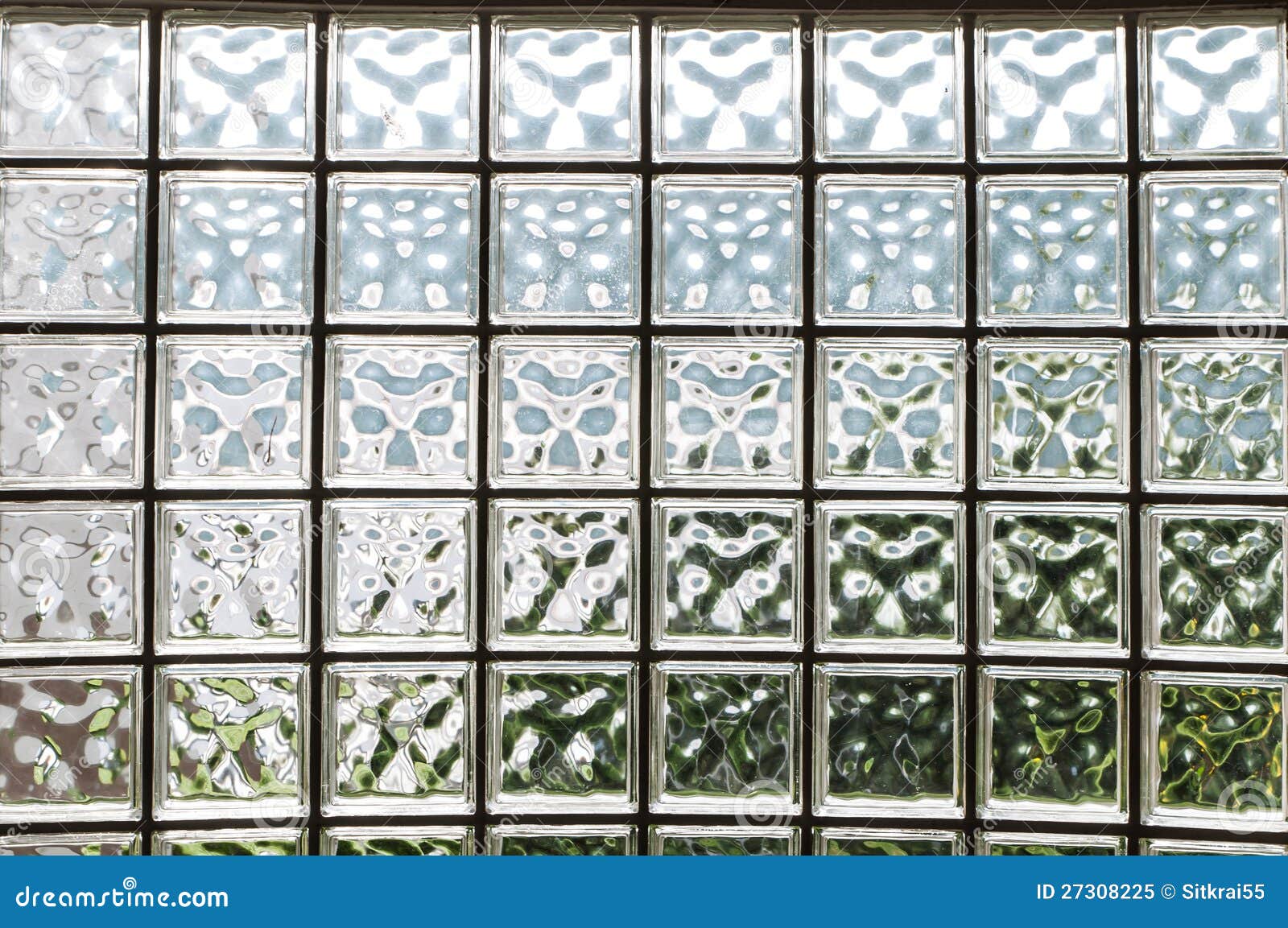 Glass block walls stock image. Image of lines, pattern - 27308225