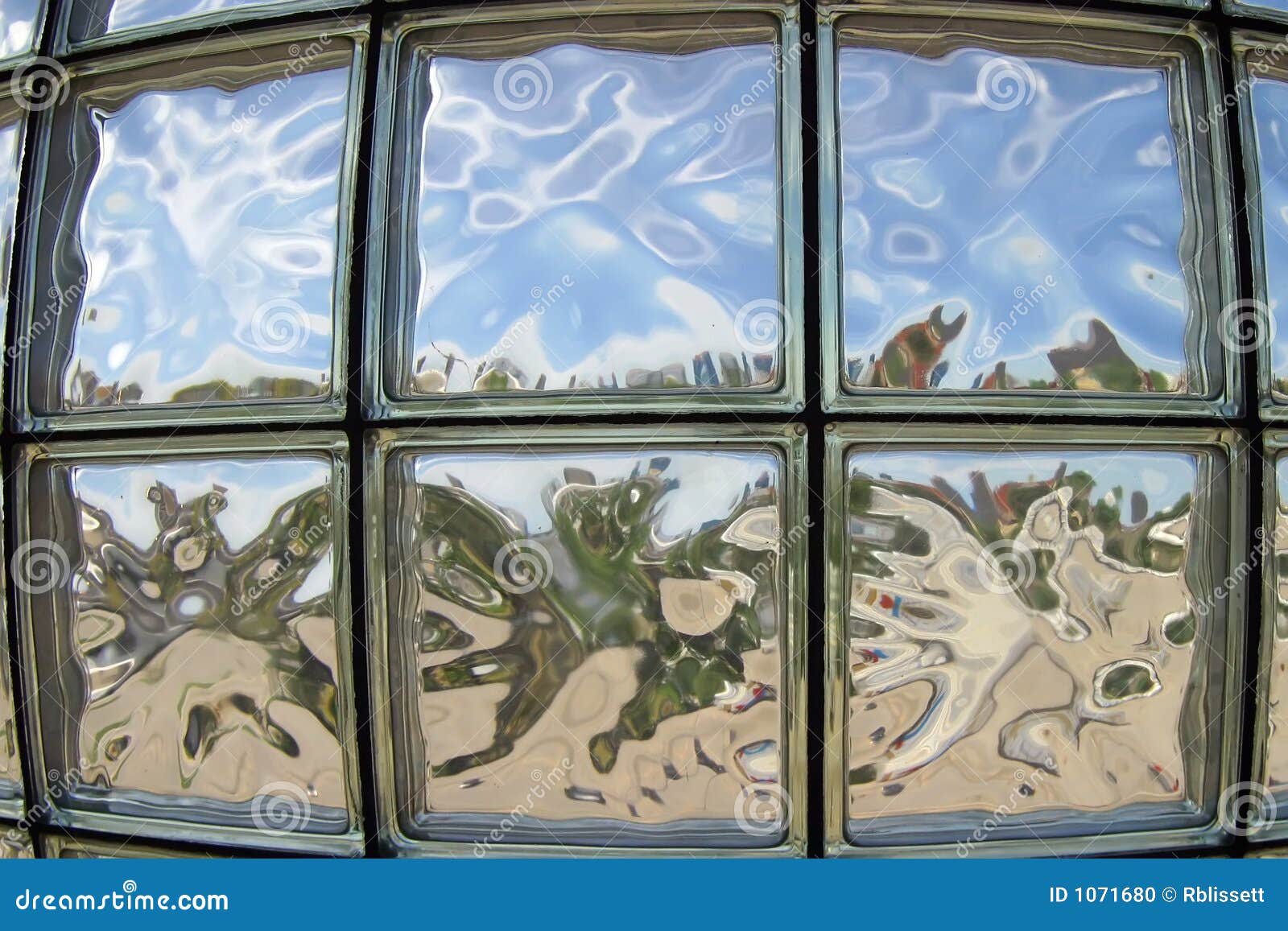 Glass Block Wall Royalty-Free Stock Image | CartoonDealer.com #4929772