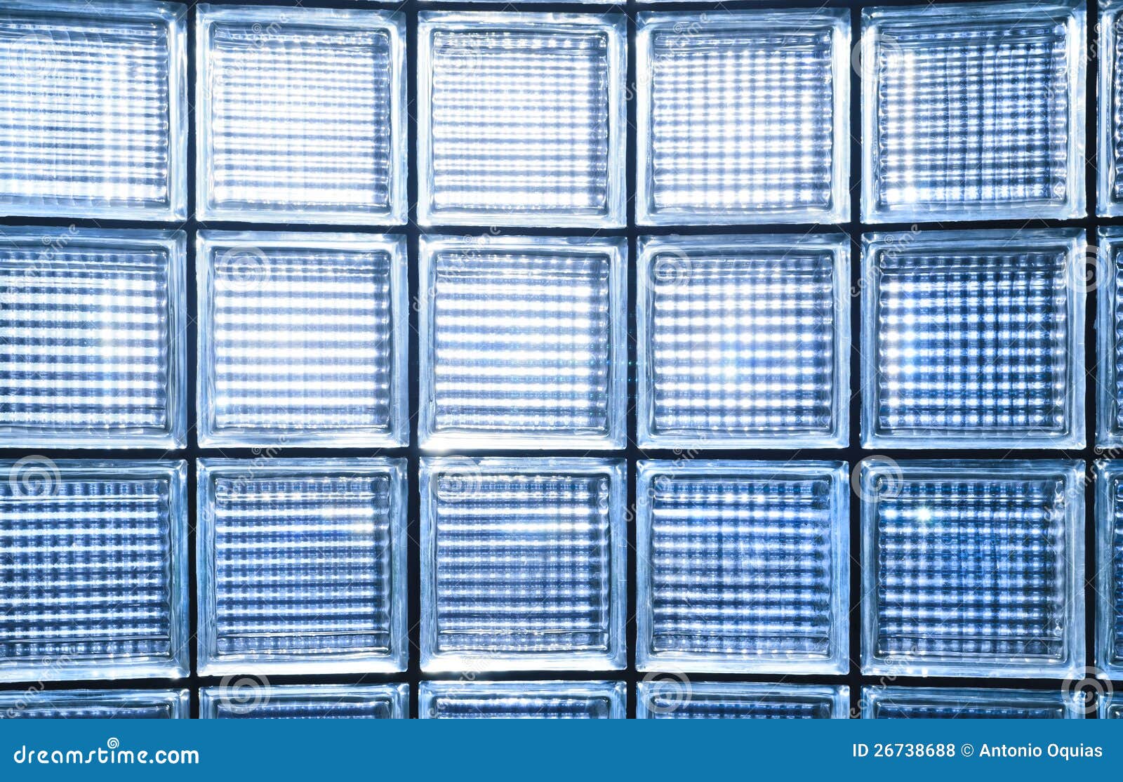 Glass Blocks stock photo. Image of square, clean, glass - 26738688