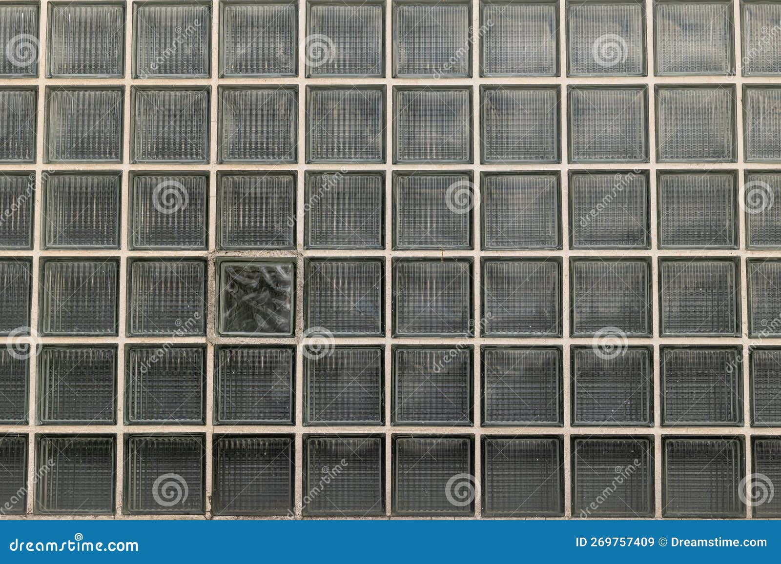 Glass Blocks with Front View Stock Image - Image of mosaic, panel ...