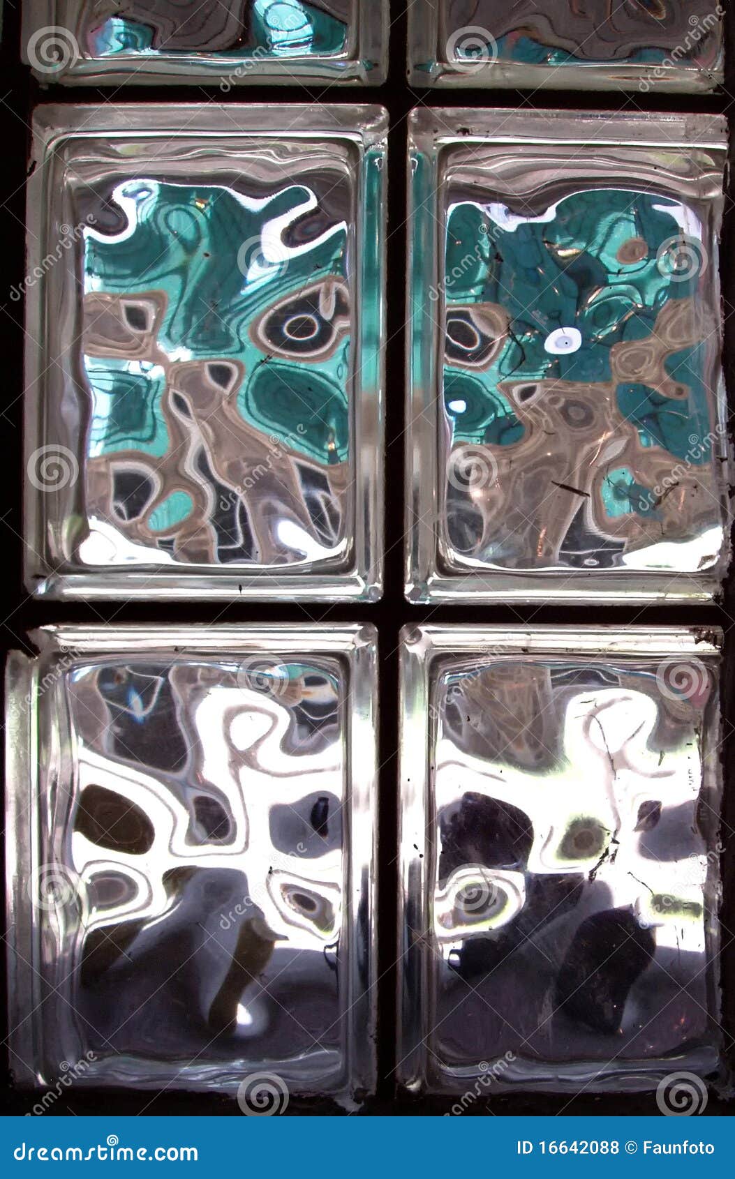 Glass Blocks Reflections stock photo. Image of rectangles - 16642088