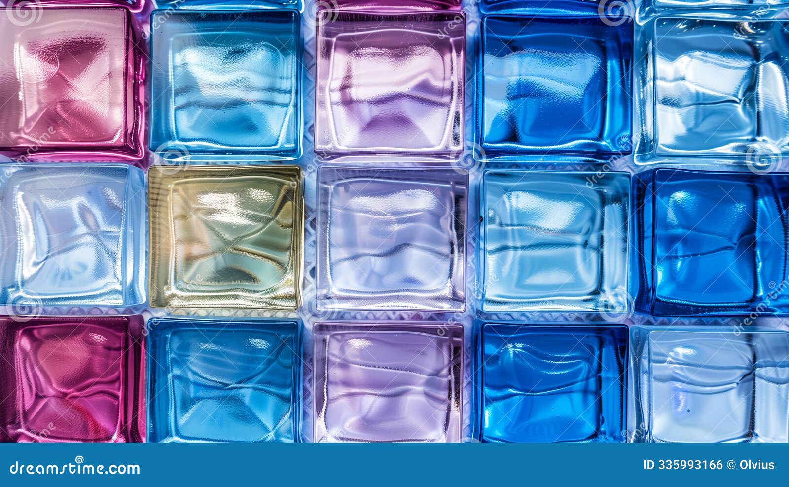 Glass Blocks Wall Texture, Glass Tile Background, Diferent Color Stock ...