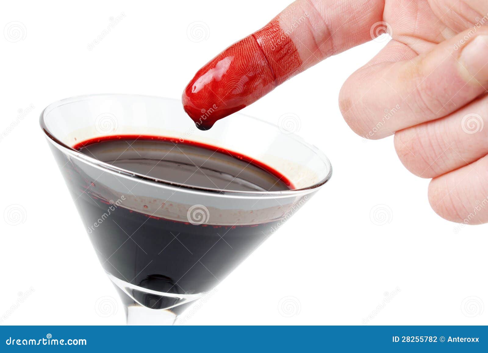 Glass of blood stock photo. Image of erythrocyte, isolated - 28255782