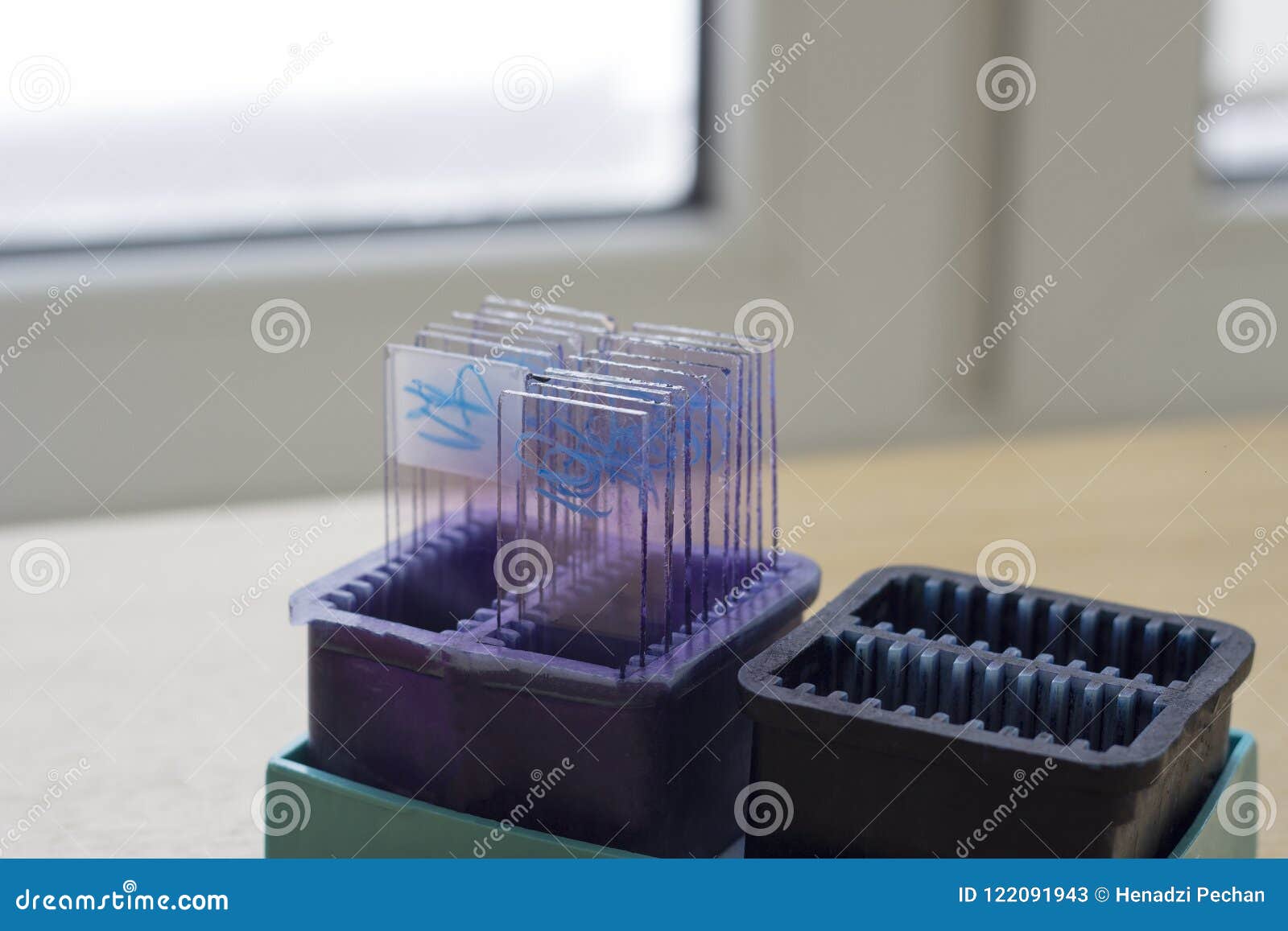 Glass for Blood Testing Medicine Stock Image - Image of closeup ...