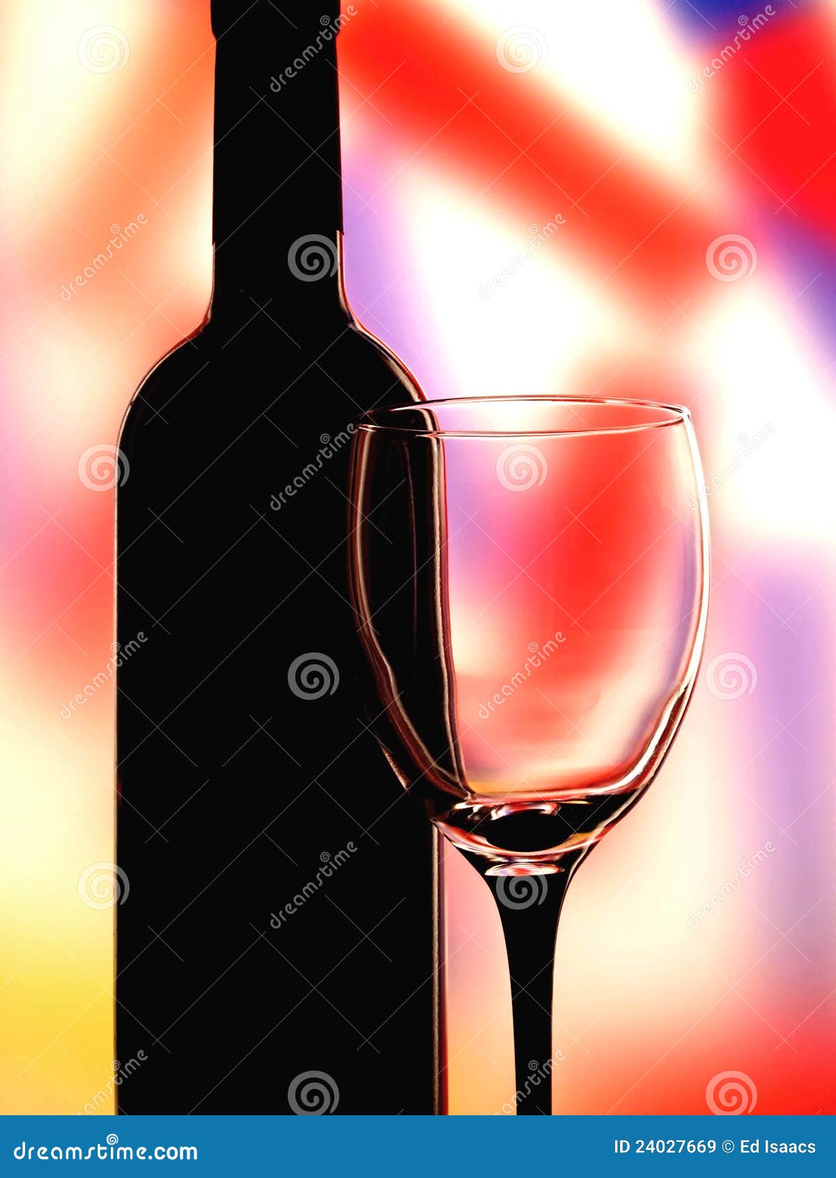 Glass and Bottle Abstract Background Stock Image - Image of imagination ...