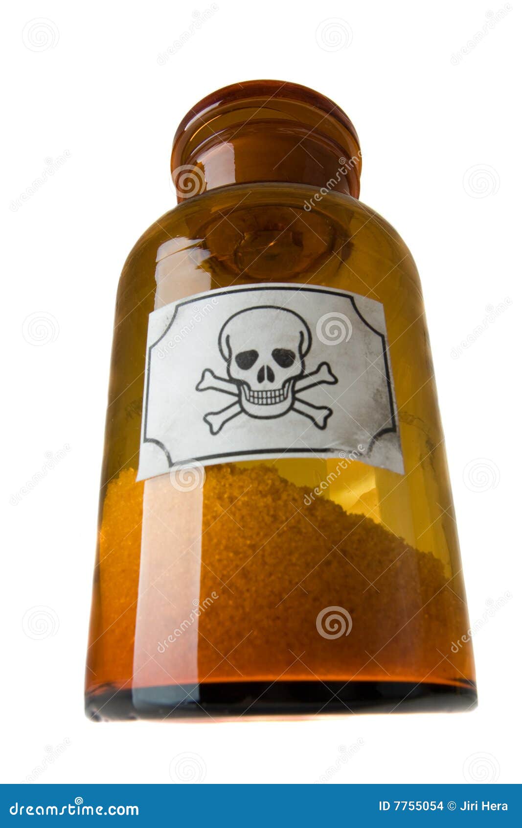 Glass bottle of poison stock photo. Image of hospital - 7755054