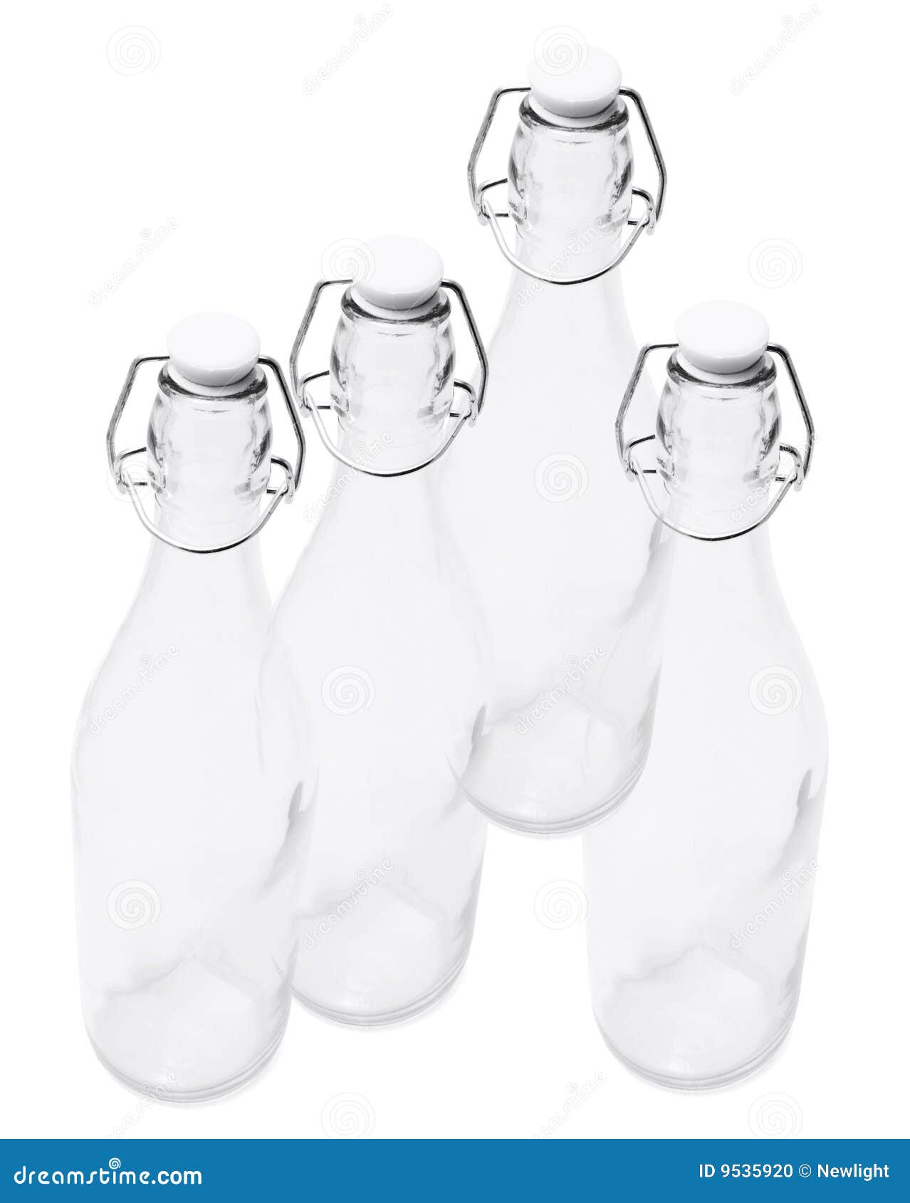 Glass Bottles stock photo. Image of fragile, life, cutout - 9535920