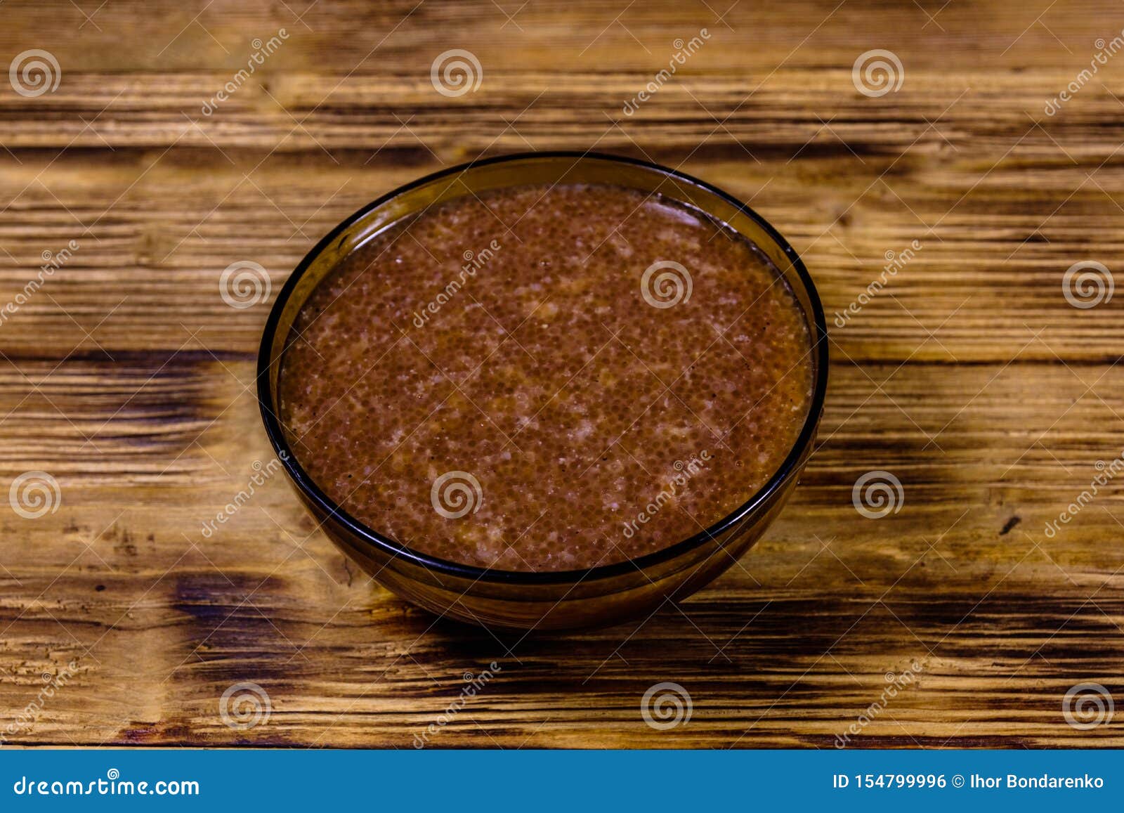 Glass Bowl with Catfish Caviar on Wooden Table Stock Photo - Image of ...