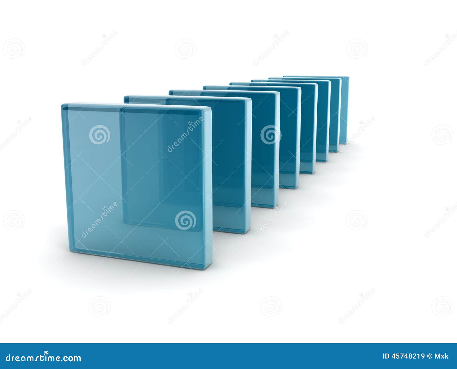Glass boxes stock illustration. Illustration of mesh - 45748219