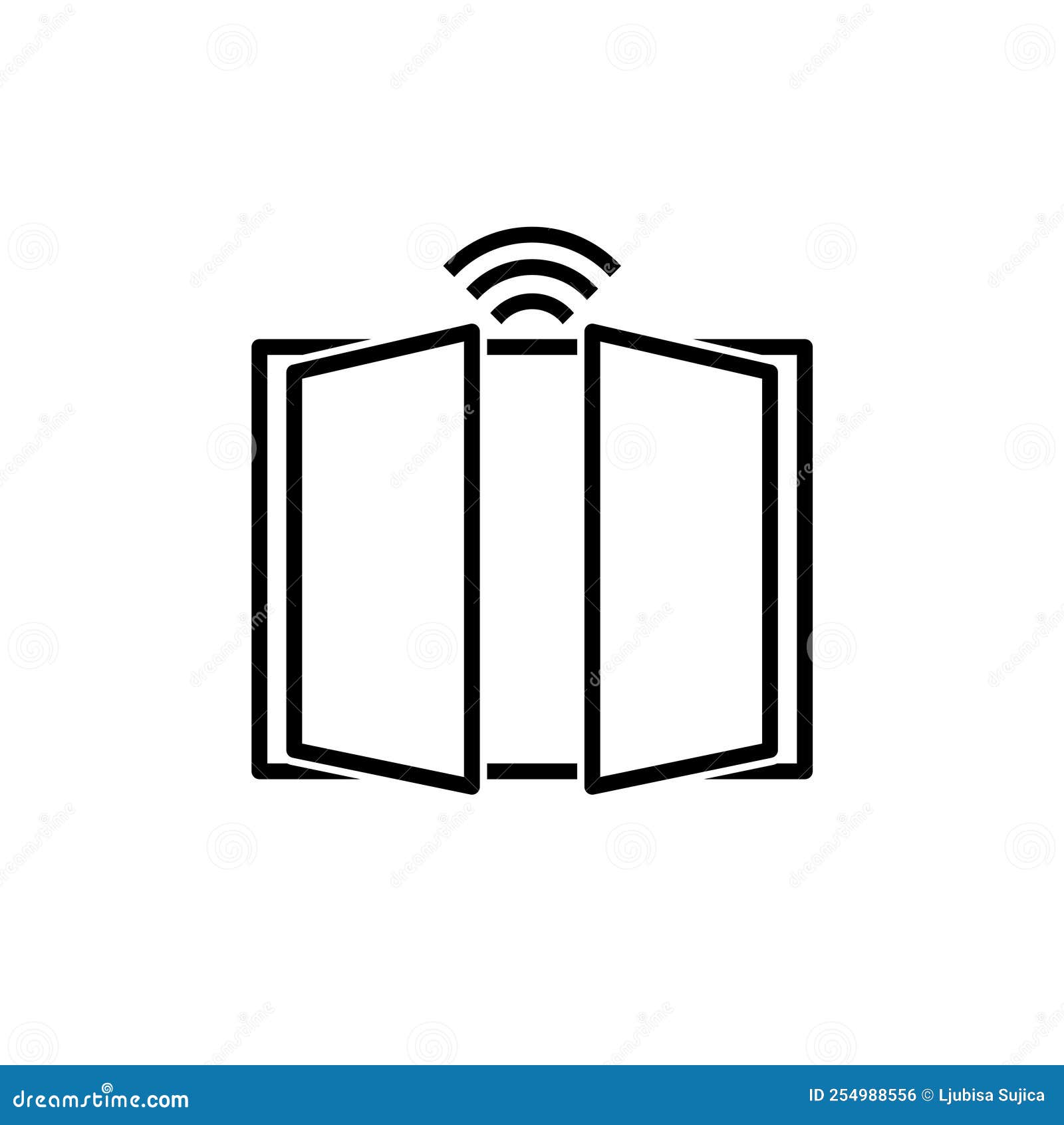 Glass Break Sensor Icon Isolated on White Background Stock Vector ...