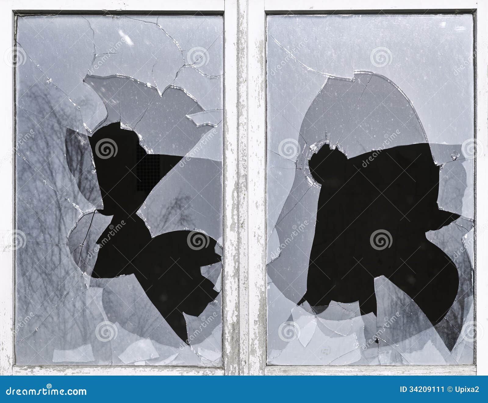 Glass Breakage, Shard, Smashed, Window, Danger Stock Image - Image of ...