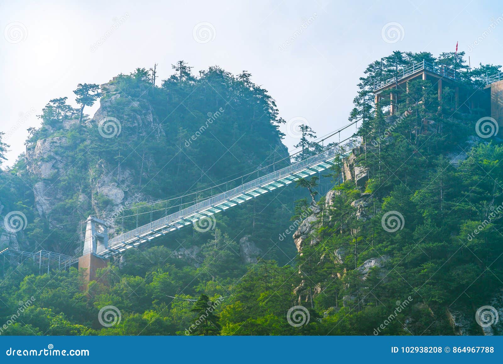 Bridge in the mountains stock photo. Image of ecological - 102938208