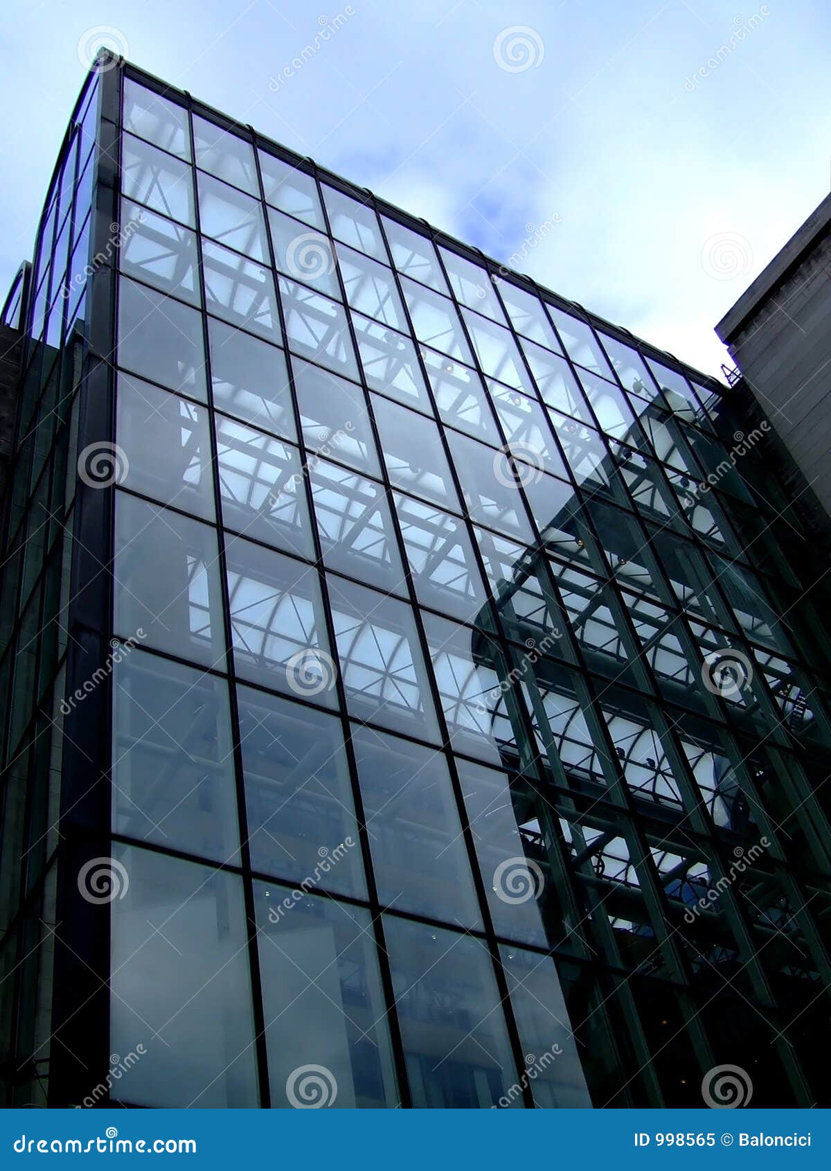 Glass building stock image. Image of geometric, office - 998565