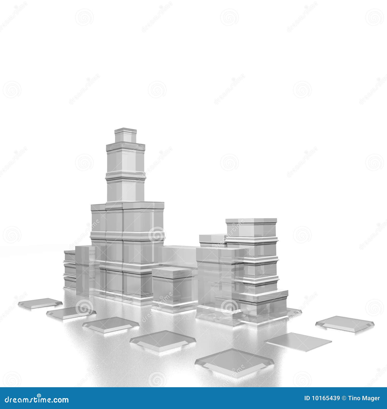 Glass building background stock illustration. Illustration of ...