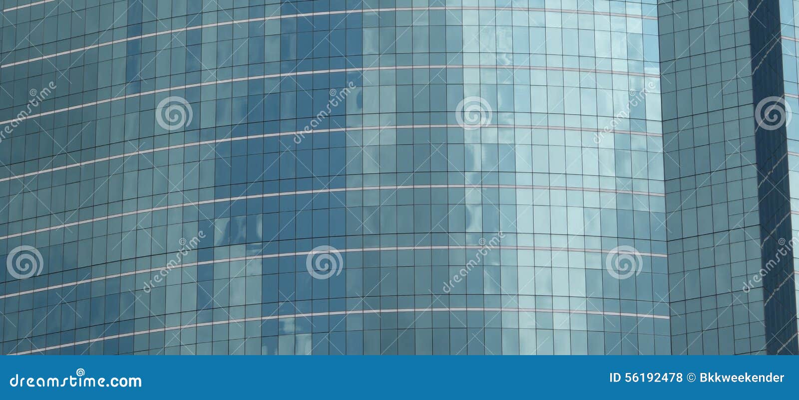 Glass Building Cloud Reflection Stock Photo - Image of scene, exterior ...