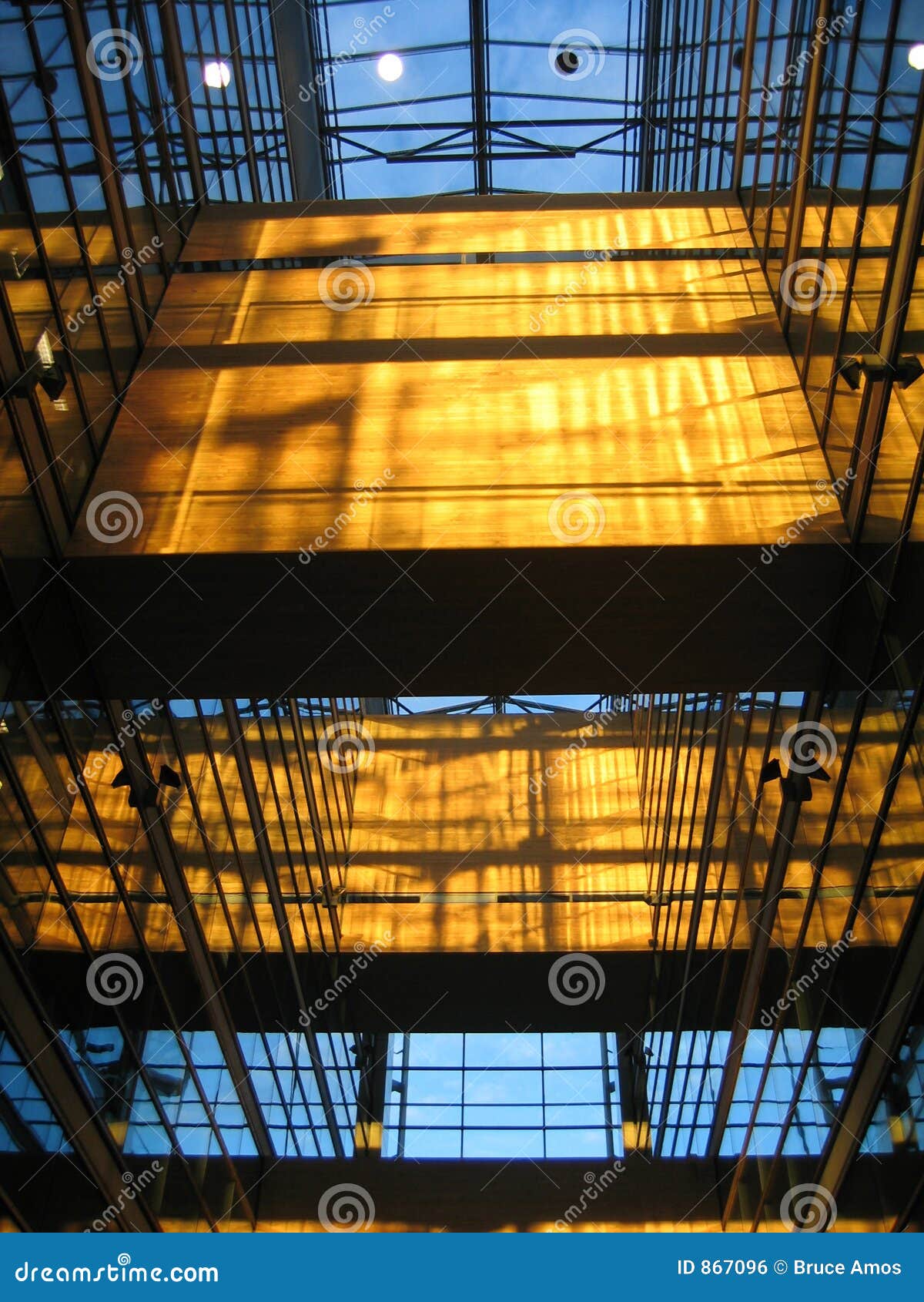 Glass building interior #2 stock photo. Image of professional - 867096