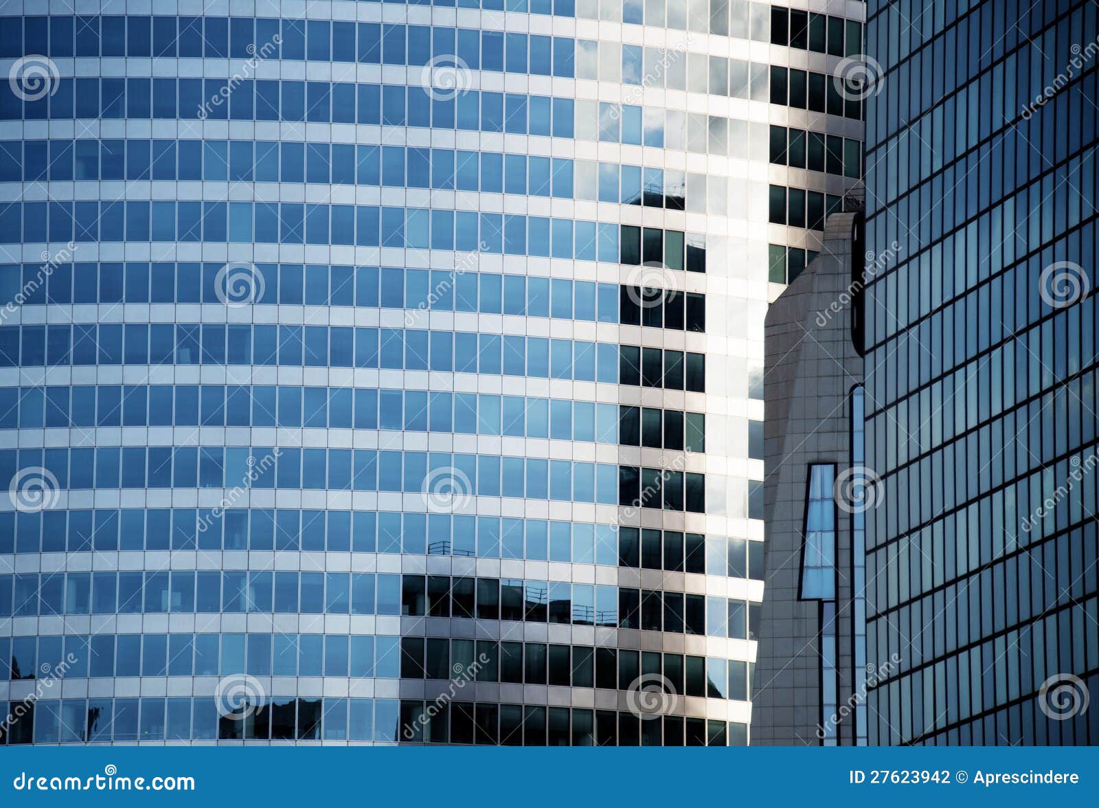 Glass buildings stock photo. Image of financial, black - 27623942