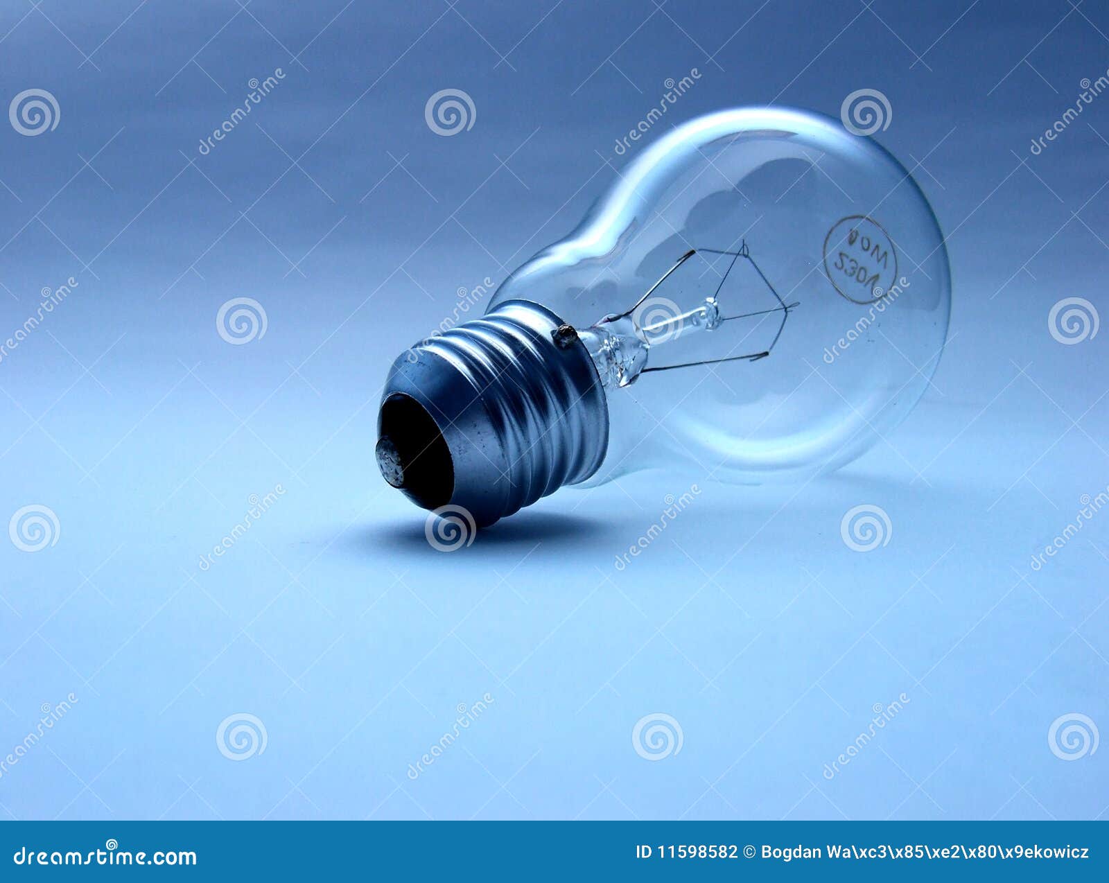 Glass bulb stock photo. Image of intelligence, glow, lamp - 11598582