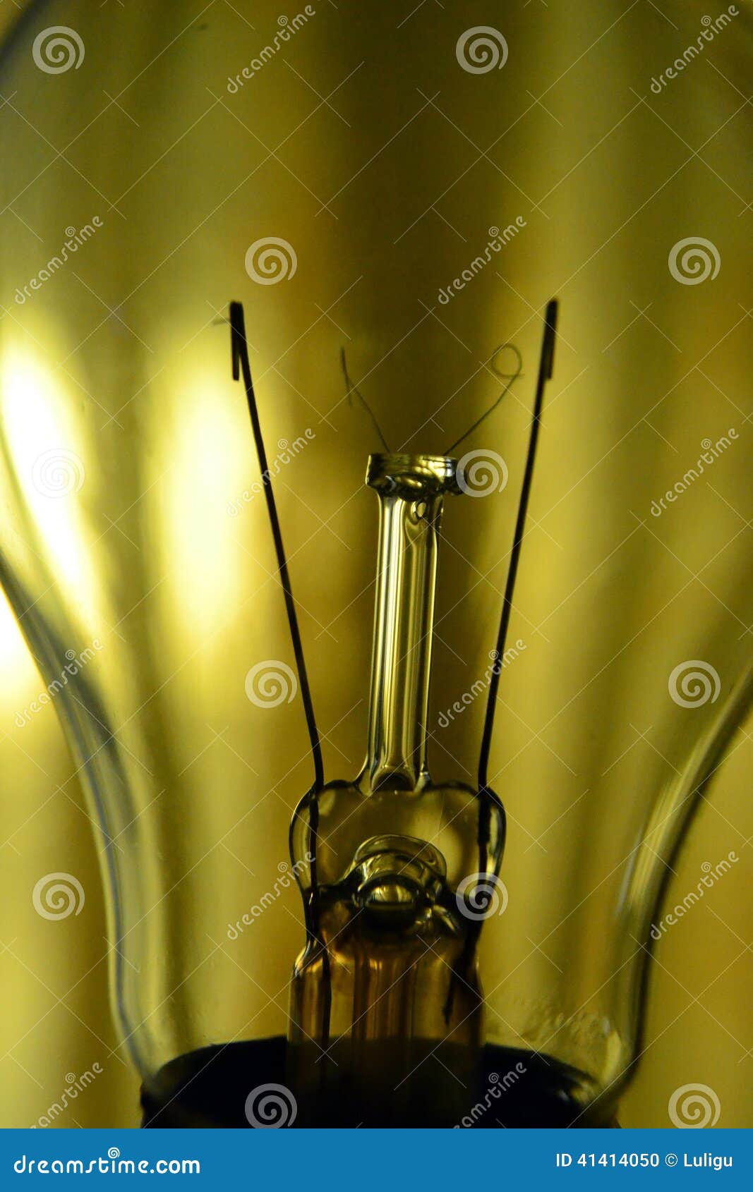Through a glass Bulb stock photo. Image of electric, beige - 41414050
