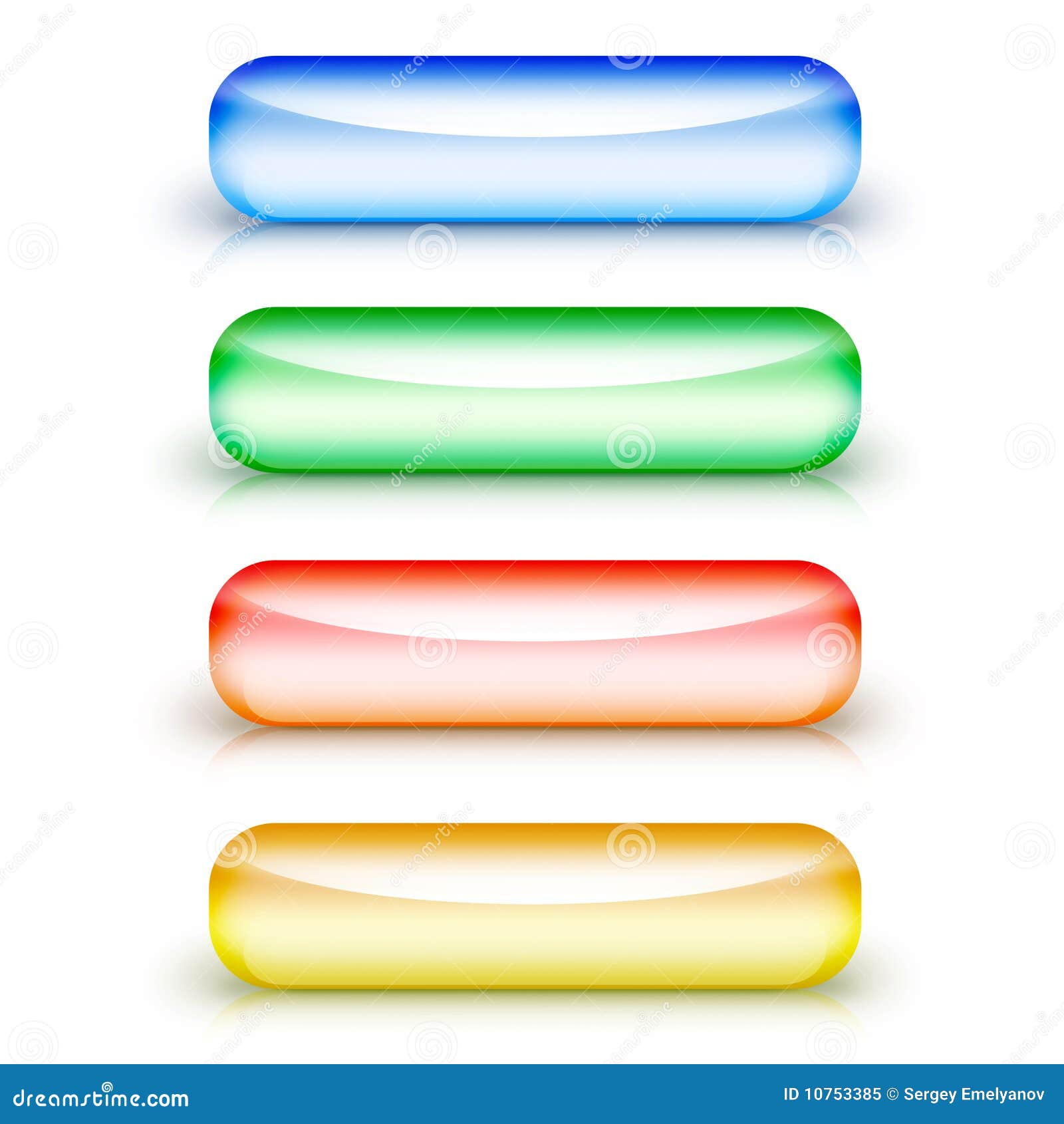 Glass buttons stock illustration. Illustration of glass - 10753385