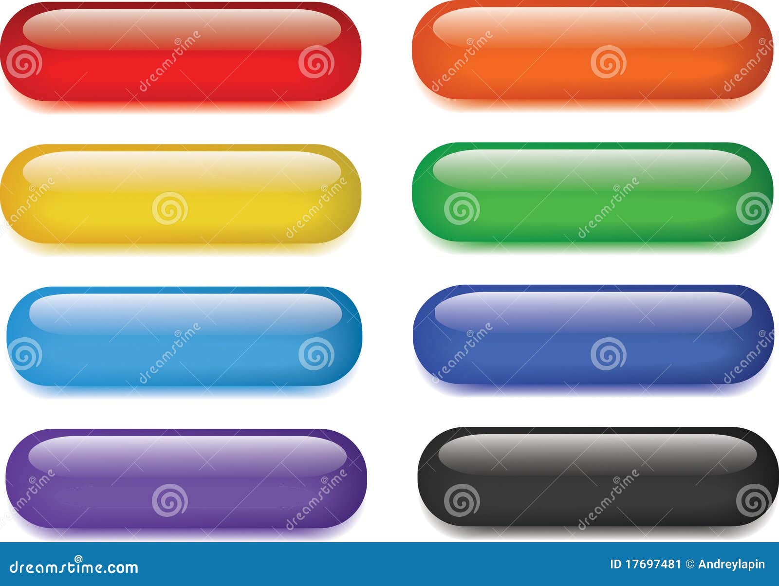 Glass App UI Buttons Icons Transparent Design Elements Vector ...