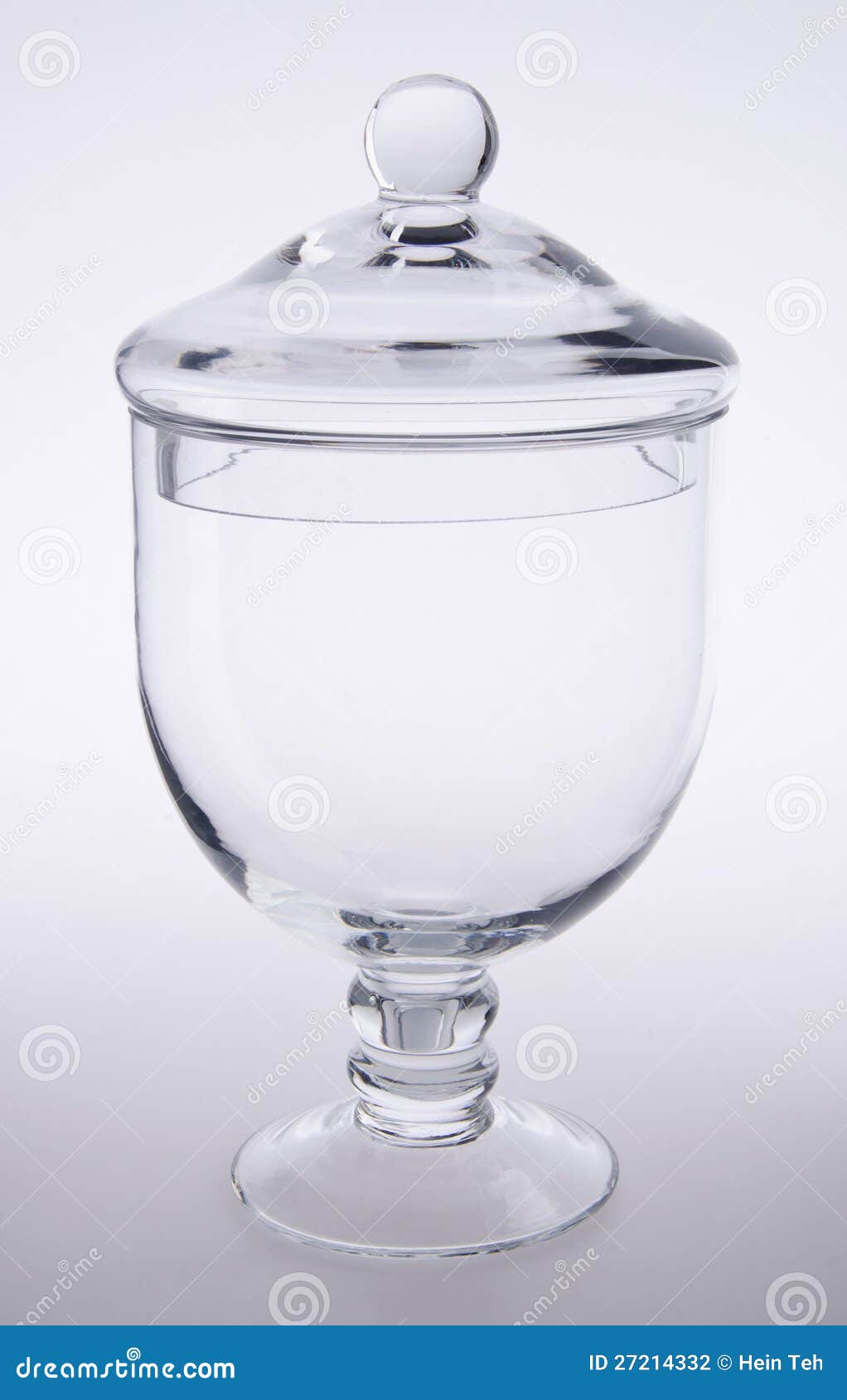 Glass Candy, Cookie Jar on Background Stock Photo - Image of antique ...