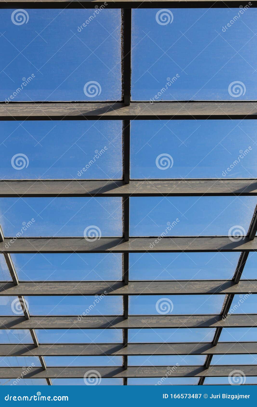 Glass Canopy Over The Entrance To The Building. Modern Architecture ...