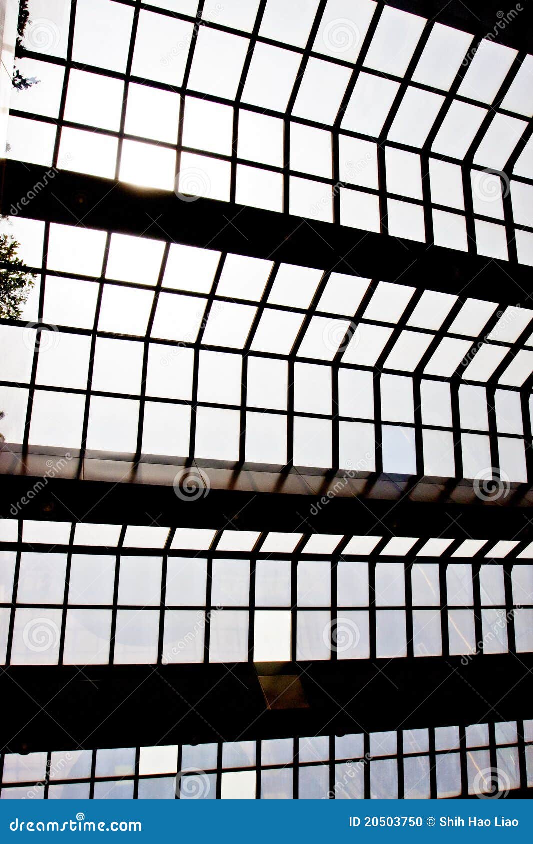 Glass ceiling stock photo. Image of glass, background - 20503750
