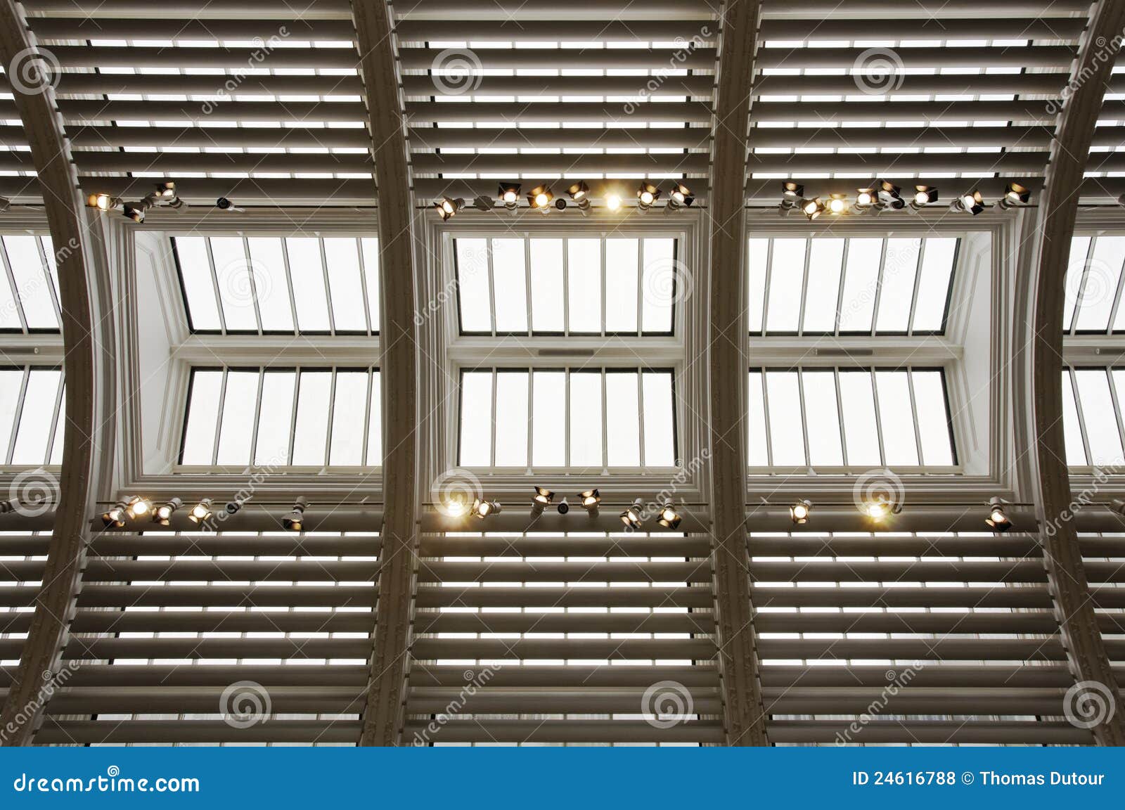 Glass ceiling stock photo. Image of background, roof - 24616788