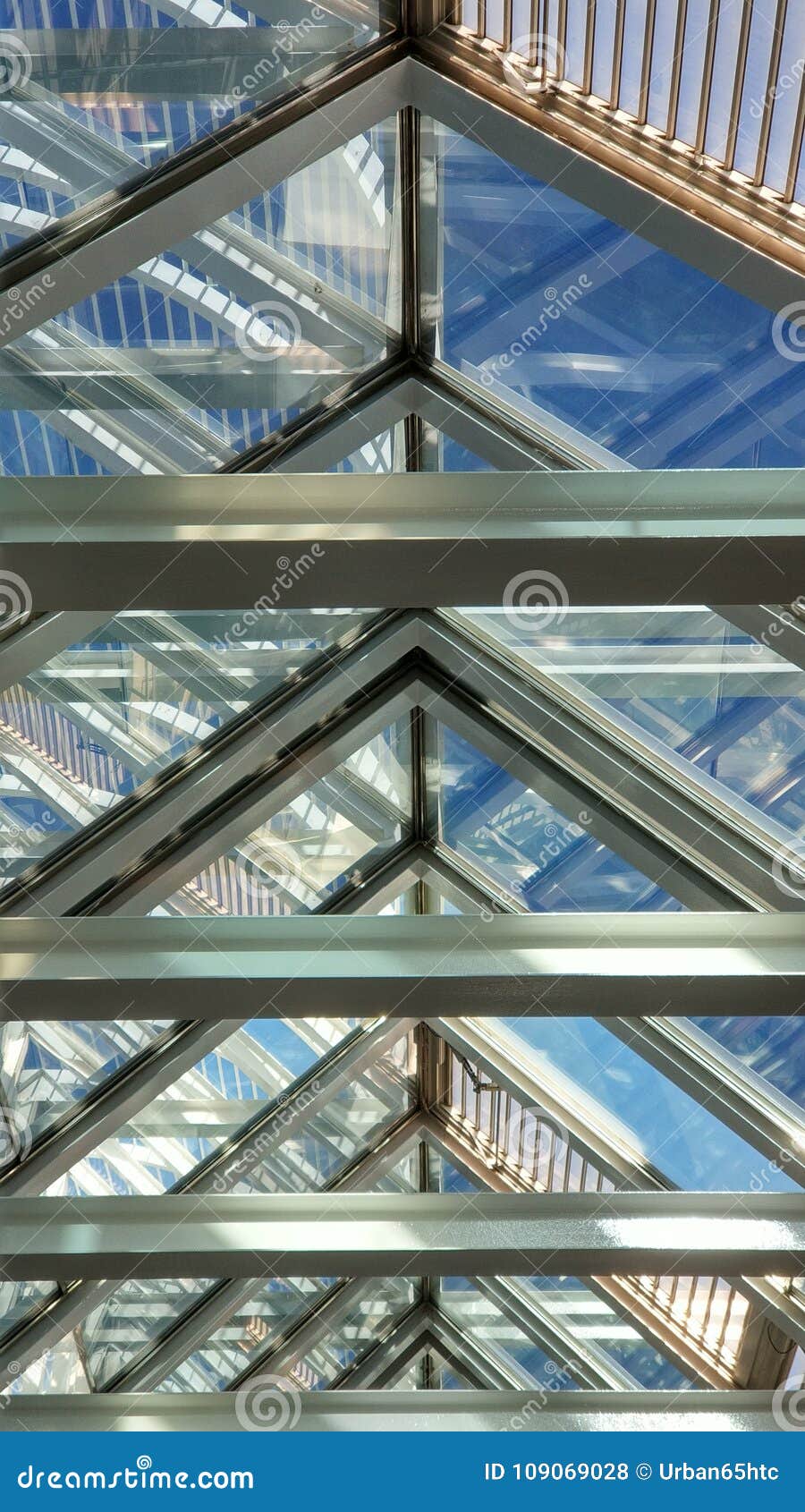 Glass ceiling stock photo. Image of perspective, glass - 109069028