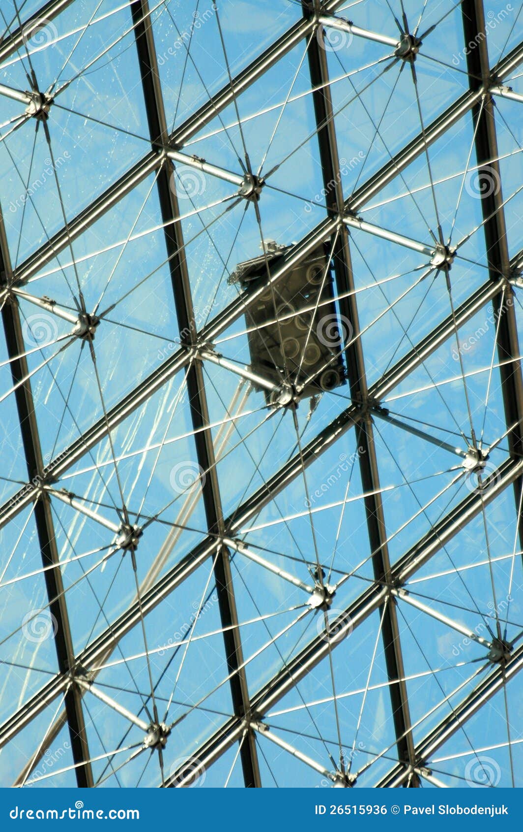 Glass Ceiling Cleaning Process Stock Photo - Image of facade ...