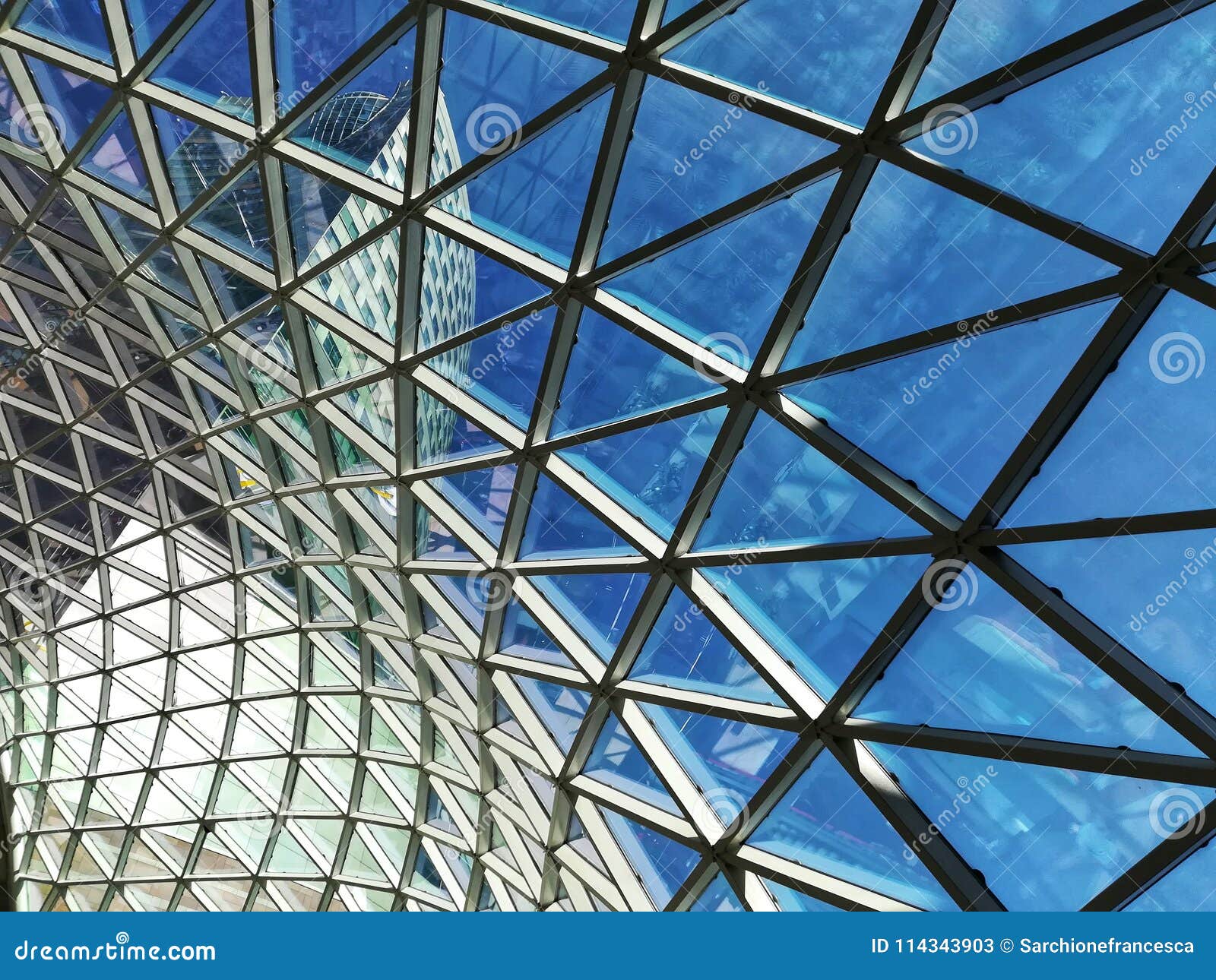 The glass ceiling stock image. Image of modern, fullframe - 114343903