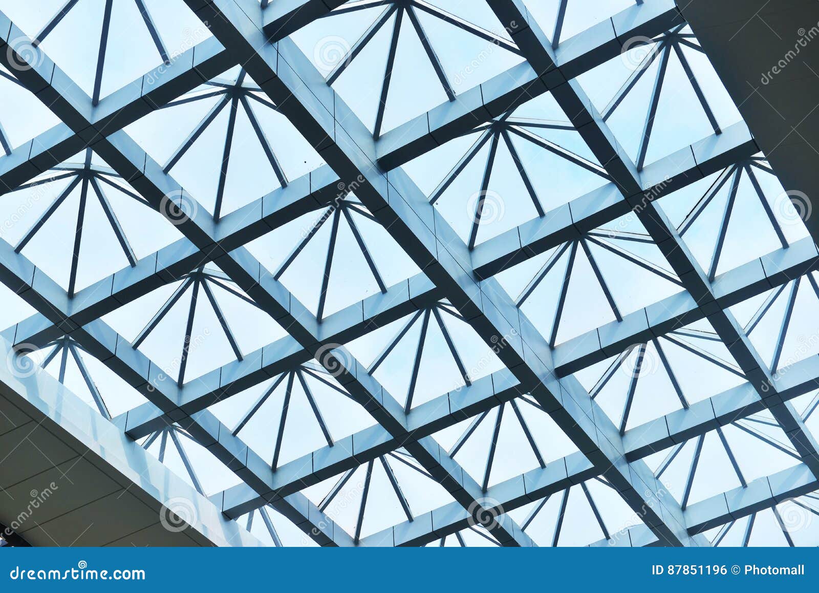 Glass Ceiling of Modern Building Stock Photo - Image of contemporary ...