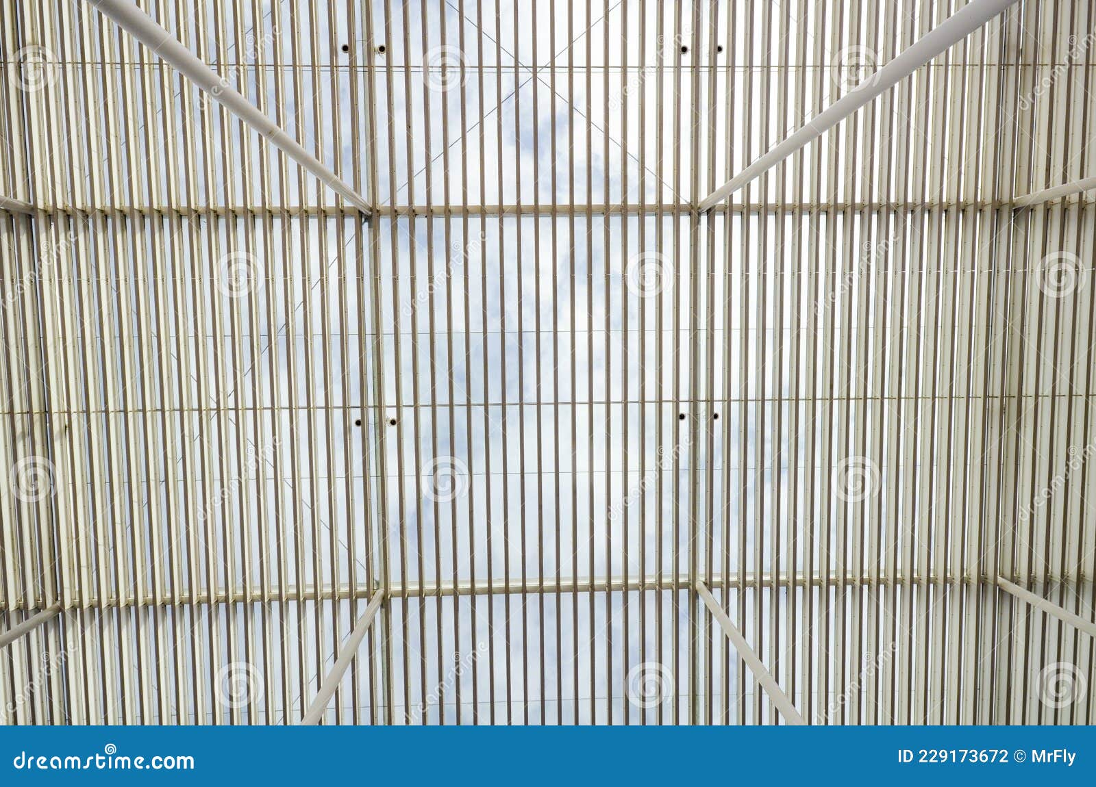 Glass Ceiling Structure, Transparent Modern Structure Stock Photo ...