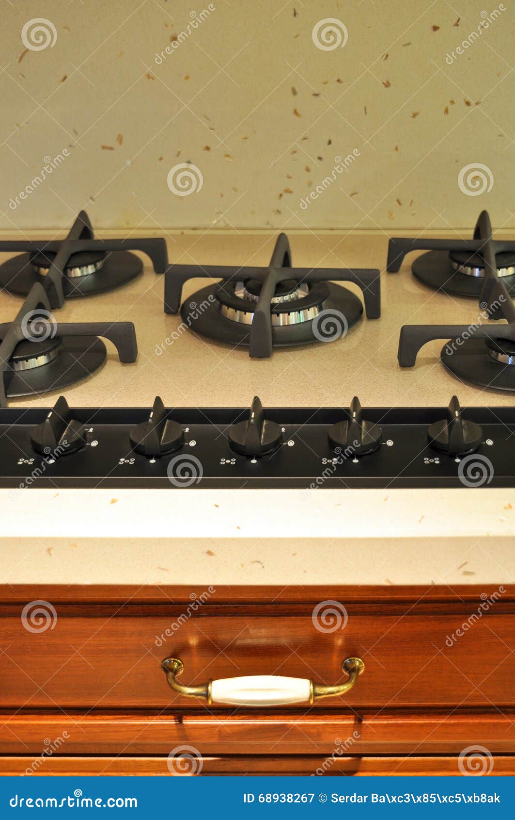 Glass ceramic cooker stock image. Image of cabinets, cook - 68938267