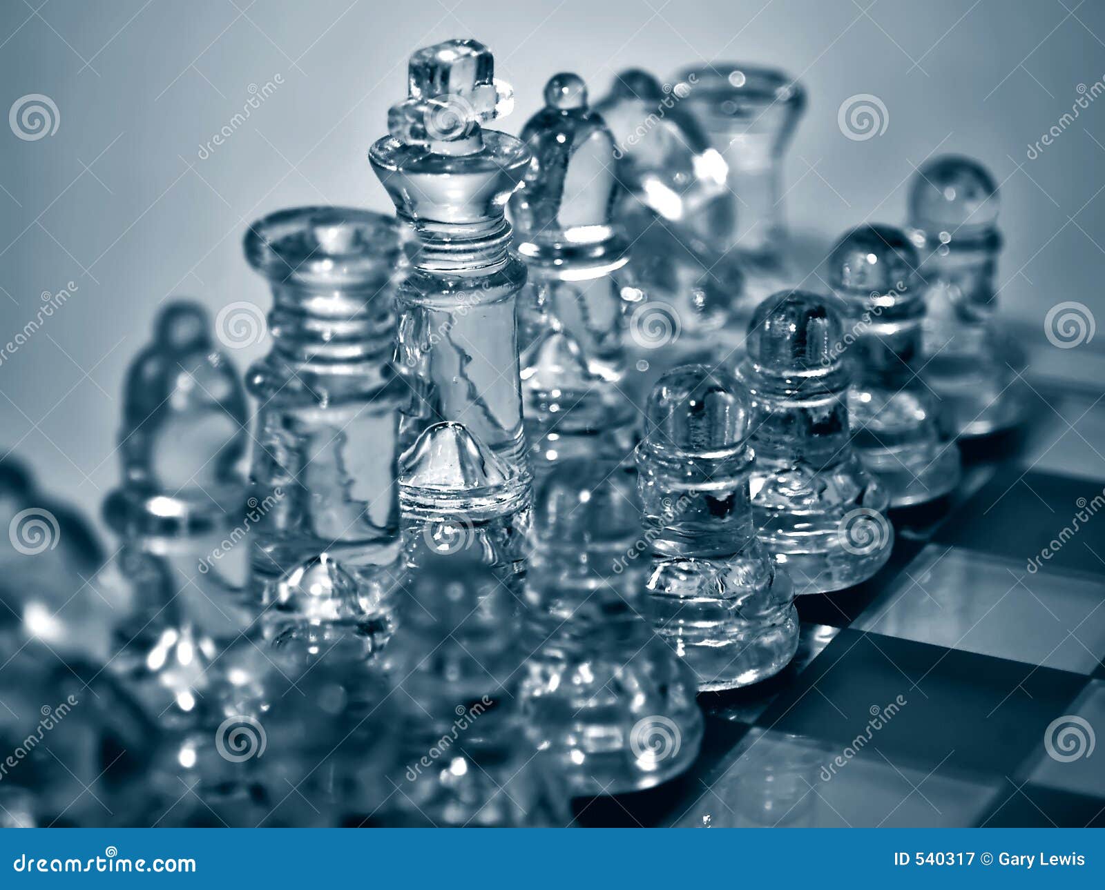 Glass Chess Set stock image. Image of fight, gaming, chess - 540317
