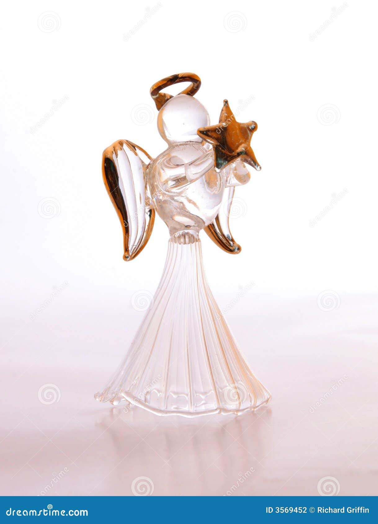 Glass Christmas angel stock photo. Image of ornament, star - 3569452