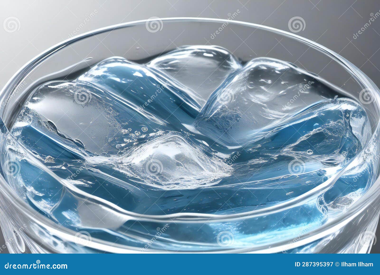Isotonic Drinks . Freshness a Glass of Cold Water Stock Illustration ...