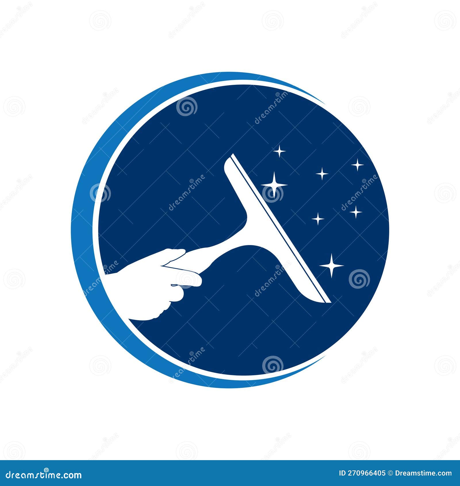 Glass cleaner icon stock vector. Illustration of clear - 270966405