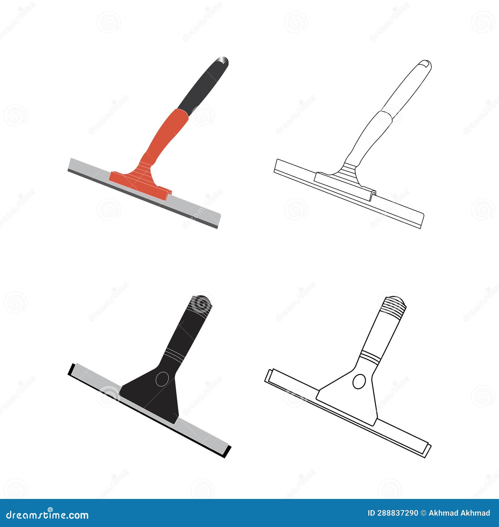 Glass cleaner icon stock vector. Illustration of window - 288837290