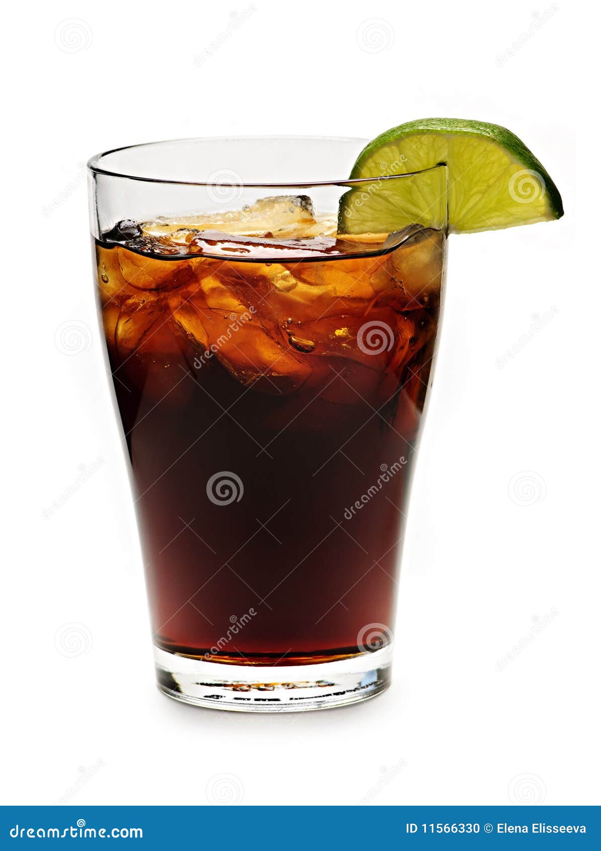 Glass of cola stock photo. Image of glasses, isolated - 11566330