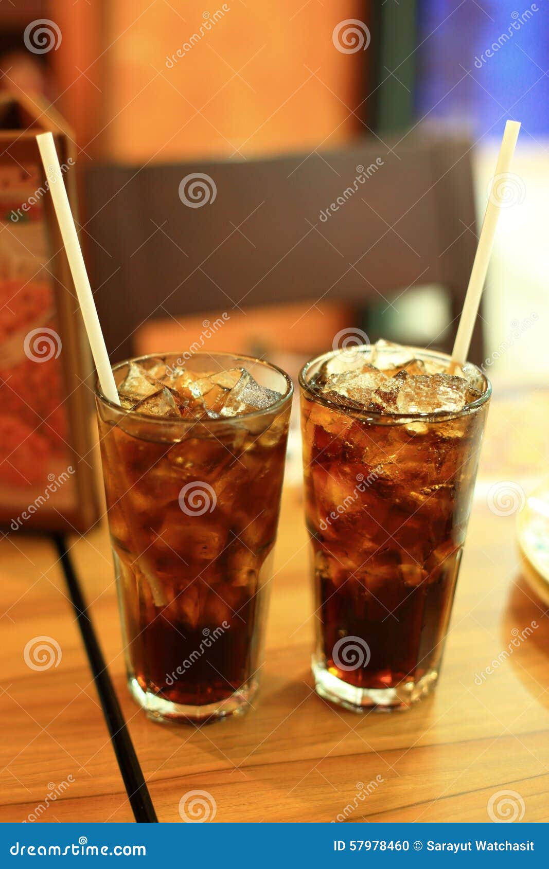 Glass of cola stock photo. Image of glass, drinking, glasses - 57978460